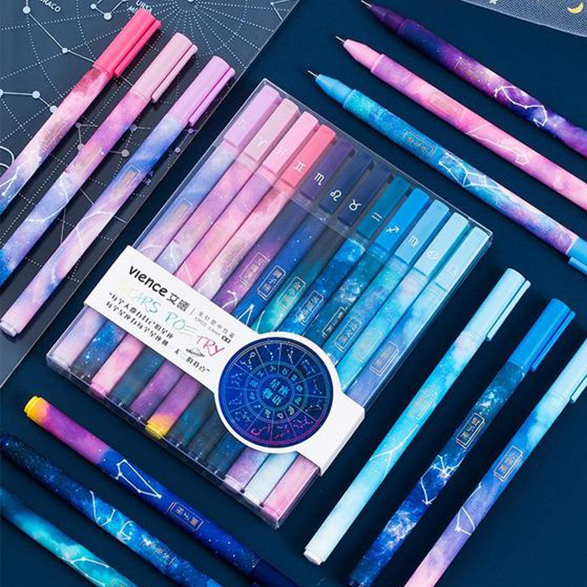Zodiac Sign Pen Set – QTZEE